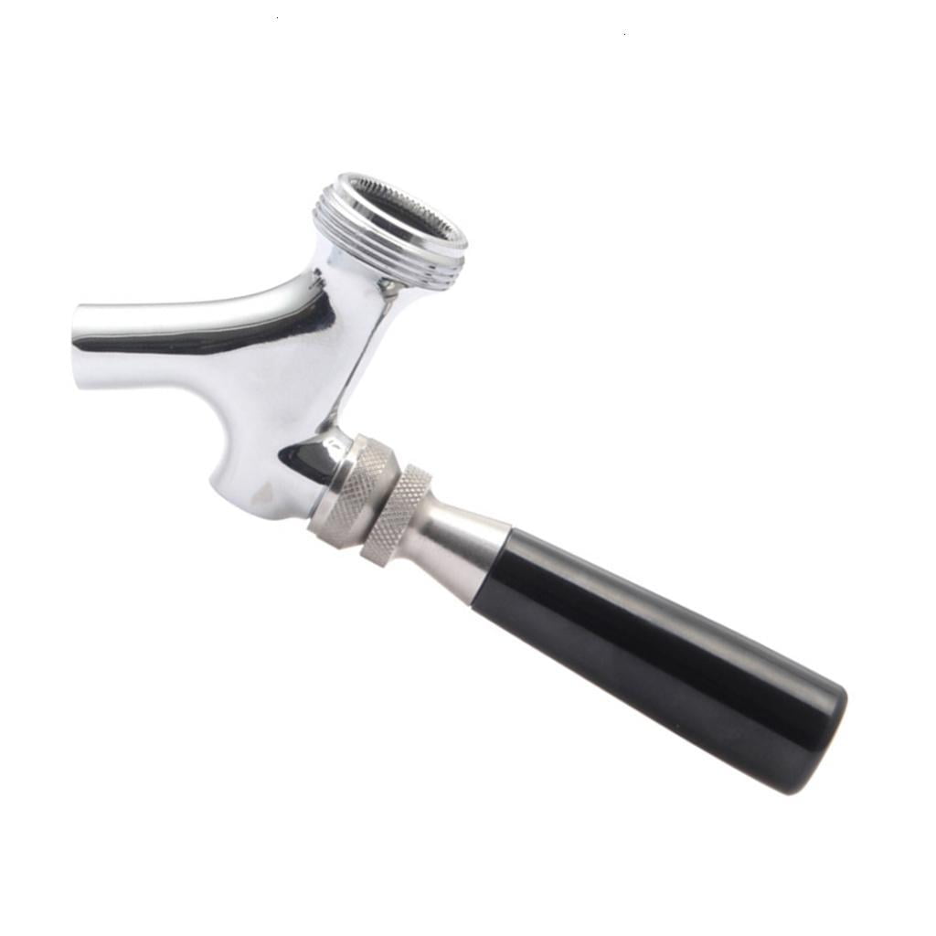 Easy to Install Beer Kegs Tap with Stainless Steel Quick Disconnects ...