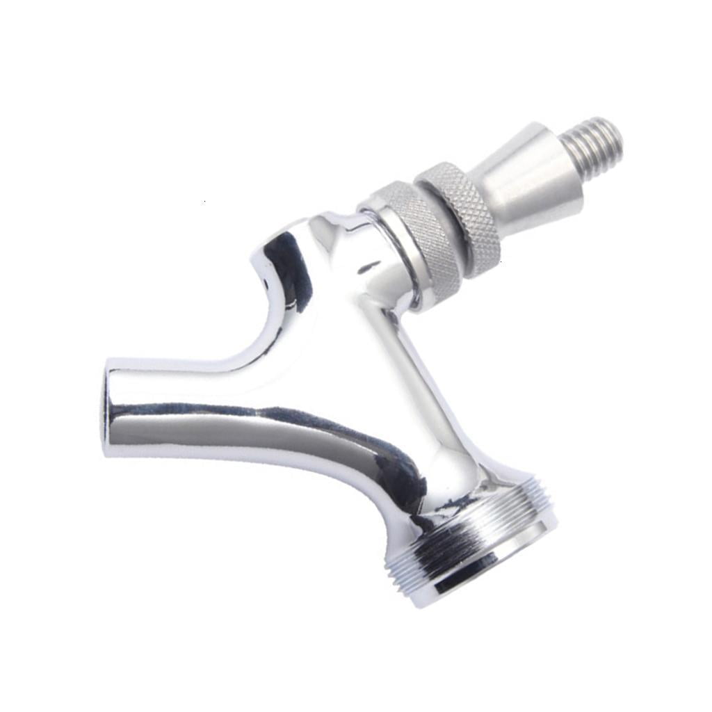 Easy to Install Beer Kegs Tap with Stainless Steel Quick Disconnects ...