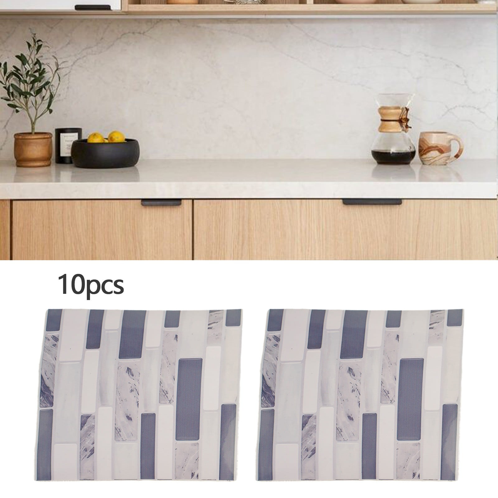 Easy to Install Peel and Stick Backsplash Tiles Create a Beautiful ...