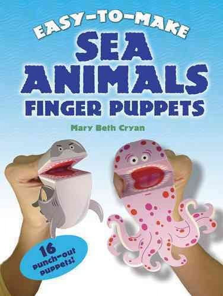 Easy to Make Sea Animals Finger Puppets - Walmart.com
