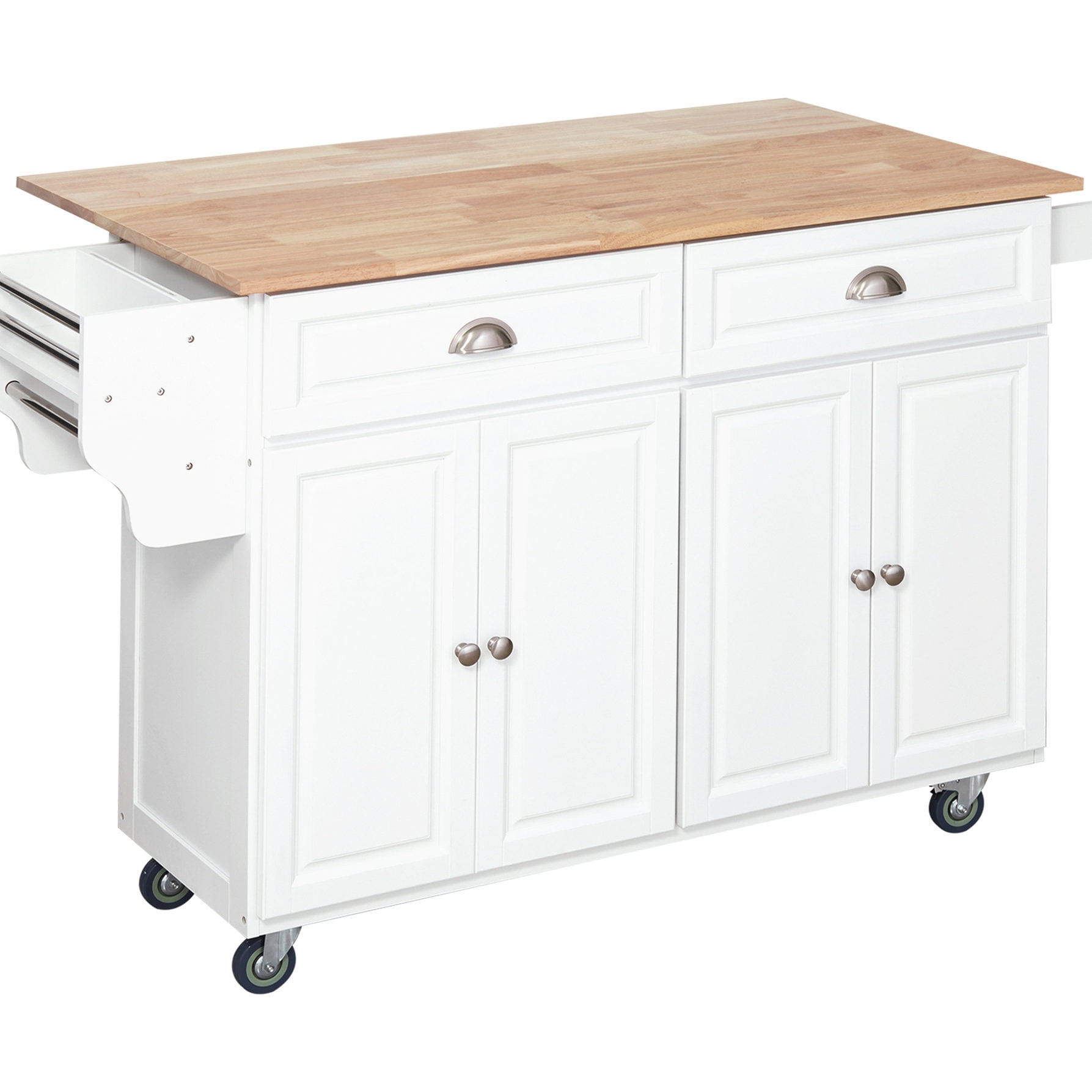 Easy - to - Move Island | Adapt to Different Kitchen Layouts - Walmart.com