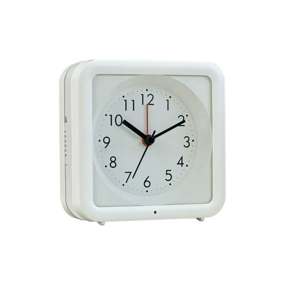 Easy to Operate Quiet Square Alarm Clock with Auto Light Sensing ...