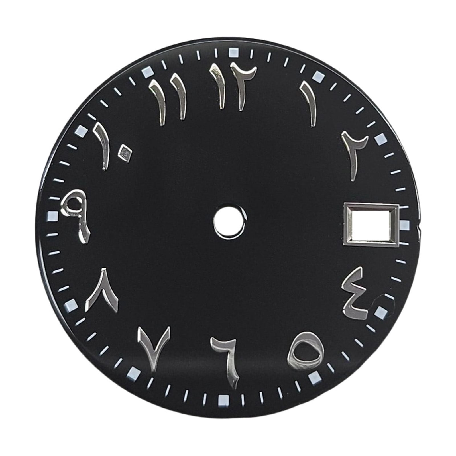 Easy to Read 28.5mm Watch Dials with Arabic Figures for Watch Movement ...