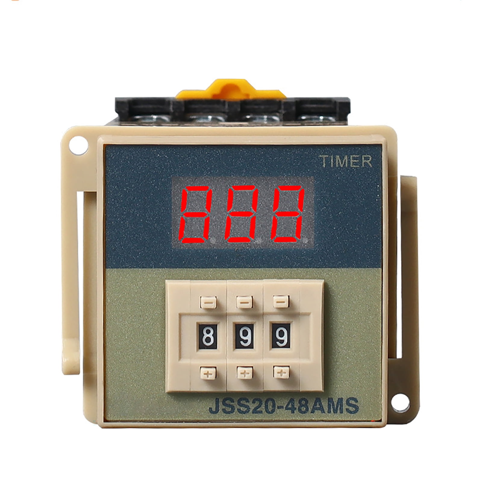 Easy to Read Digital Timers Relays Long Durations Timers Relays Plastic ...