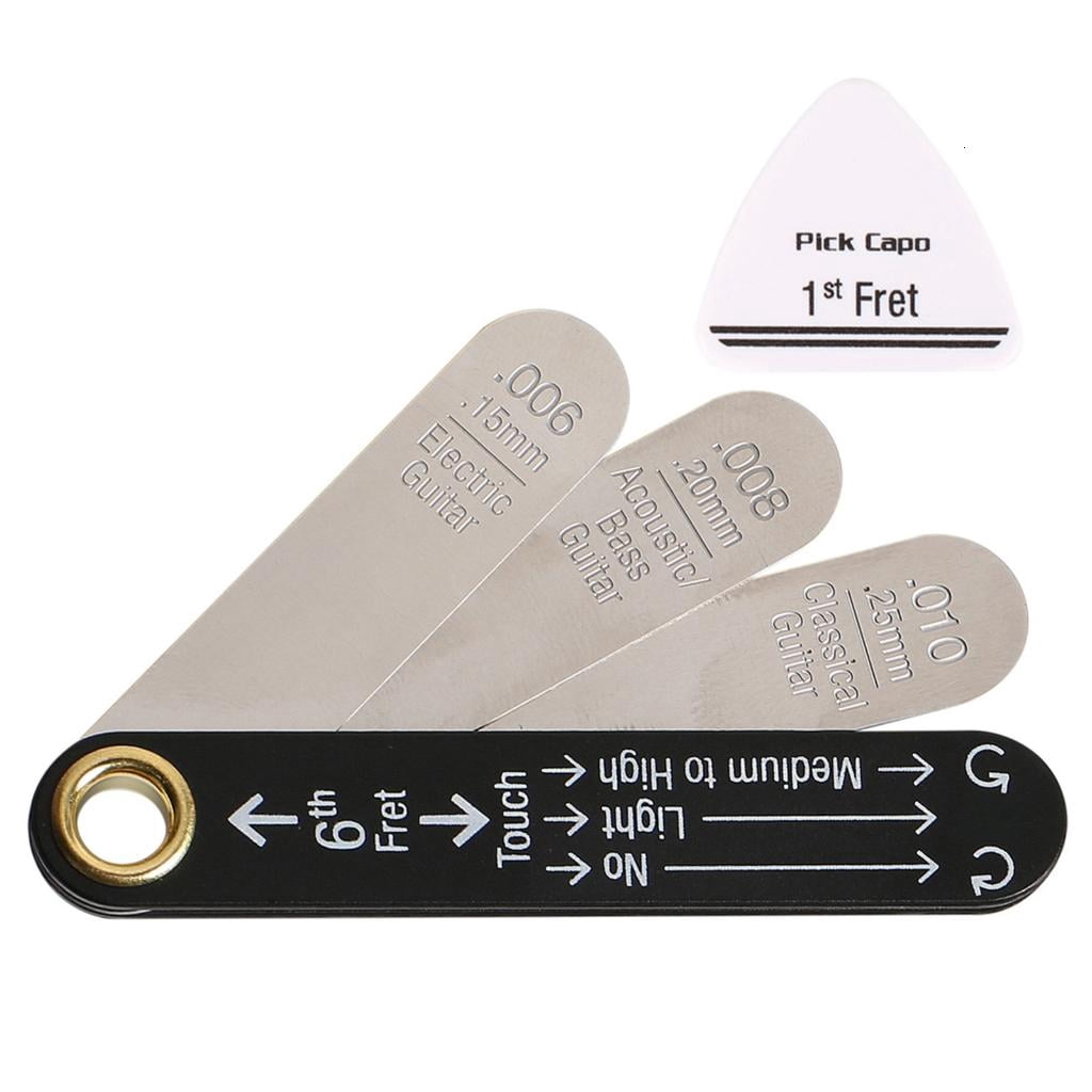 Easy to Read Guitar String Measurement Ruler Present for All Guitar ...