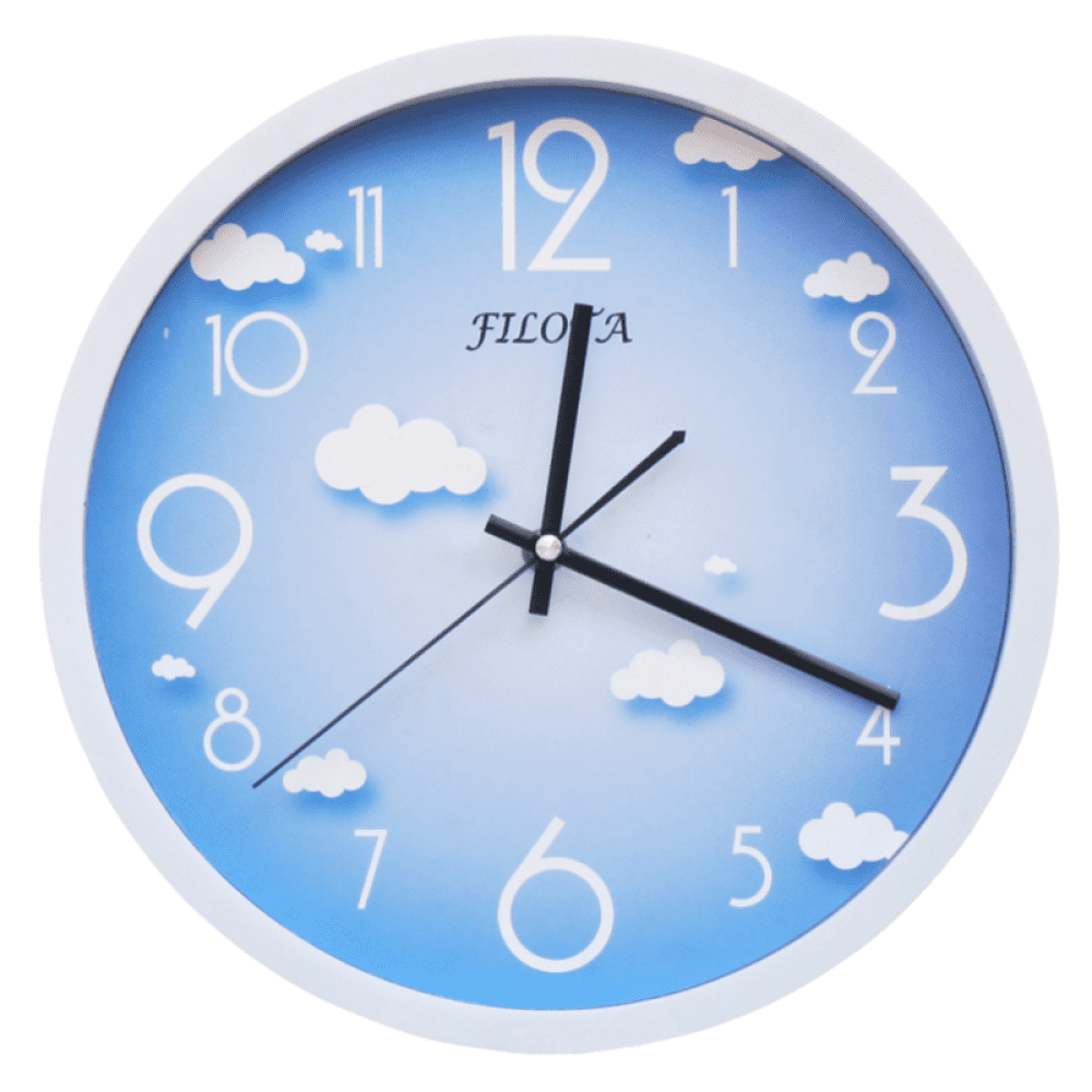 Easy to Read Quartz Analog Clock, Stylish Modern Wall Clocks with ...