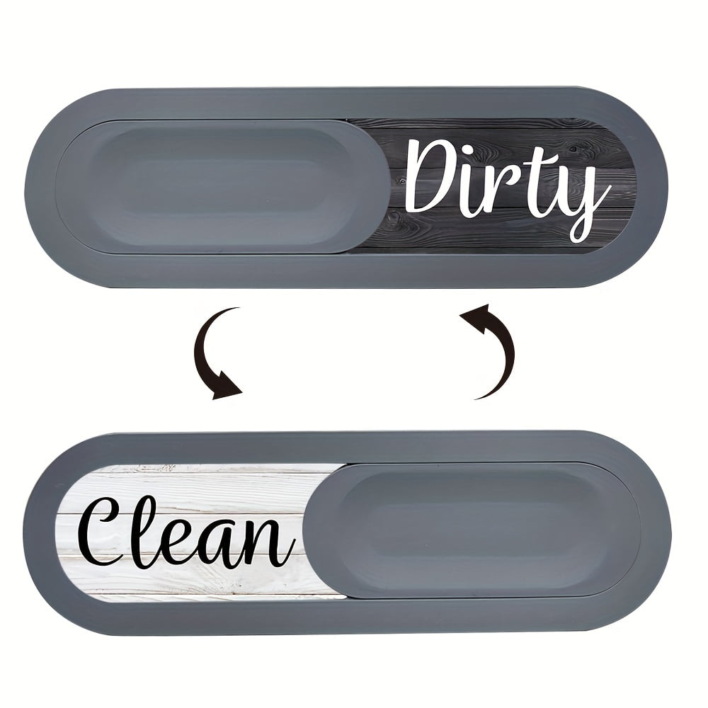 InstaGoods Slider Indicator with Clean or Dirty Labels, Sticky Gorilla ...
