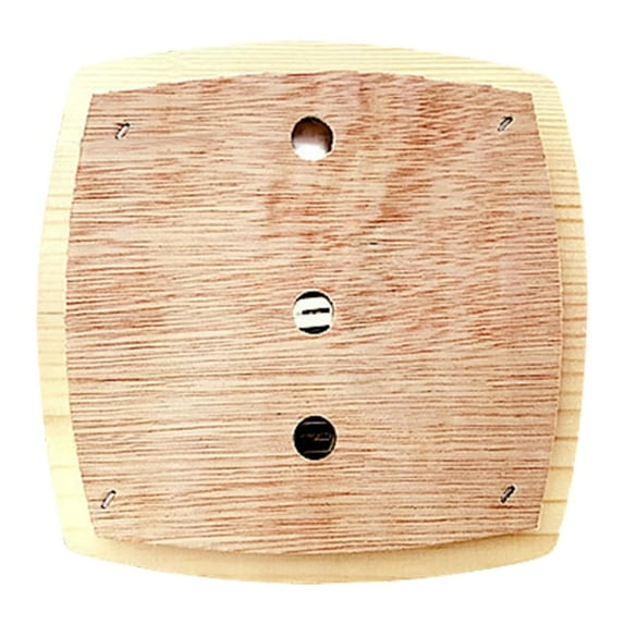Easy to Read Wood Thermometer Hygrometer Quick Temperature and Humidity ...