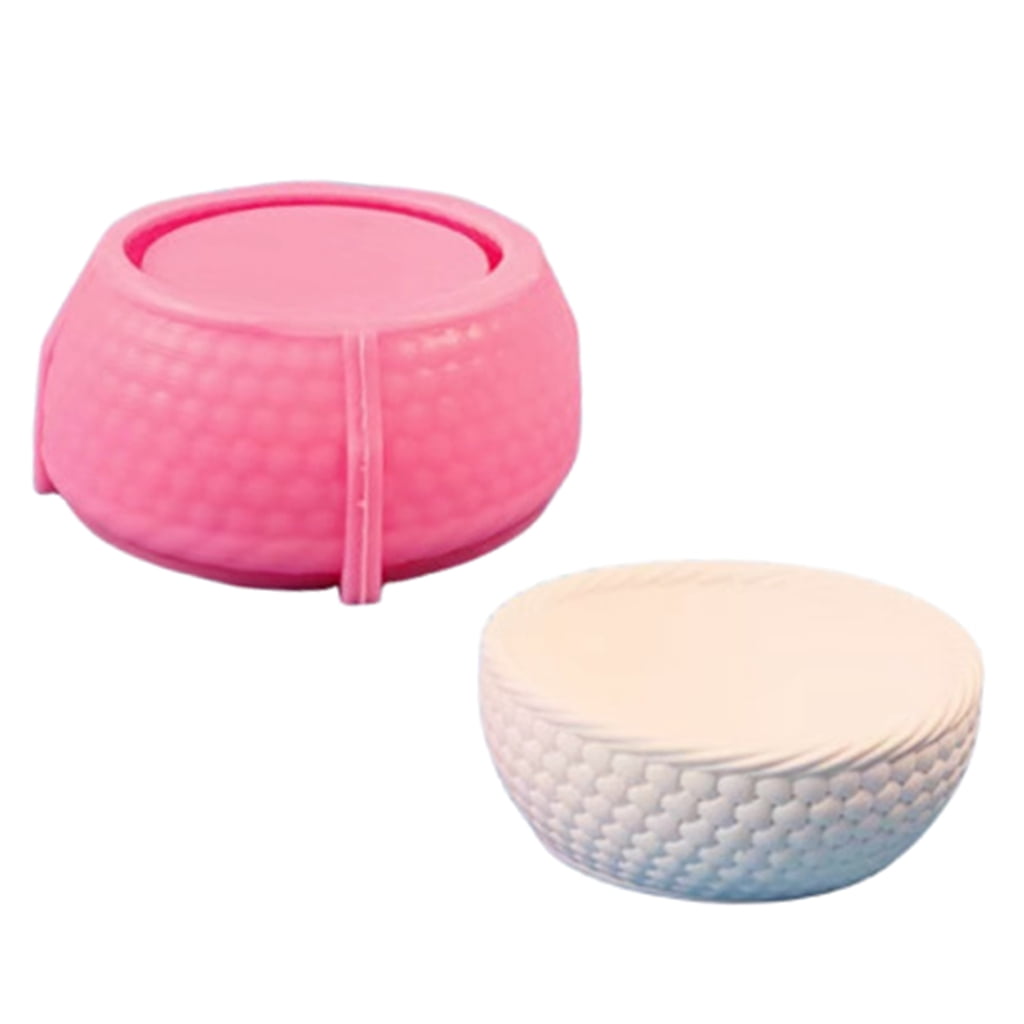 Easy to Silicone Mold Round Storage Basket Mould Epoxy Resin Molds ...