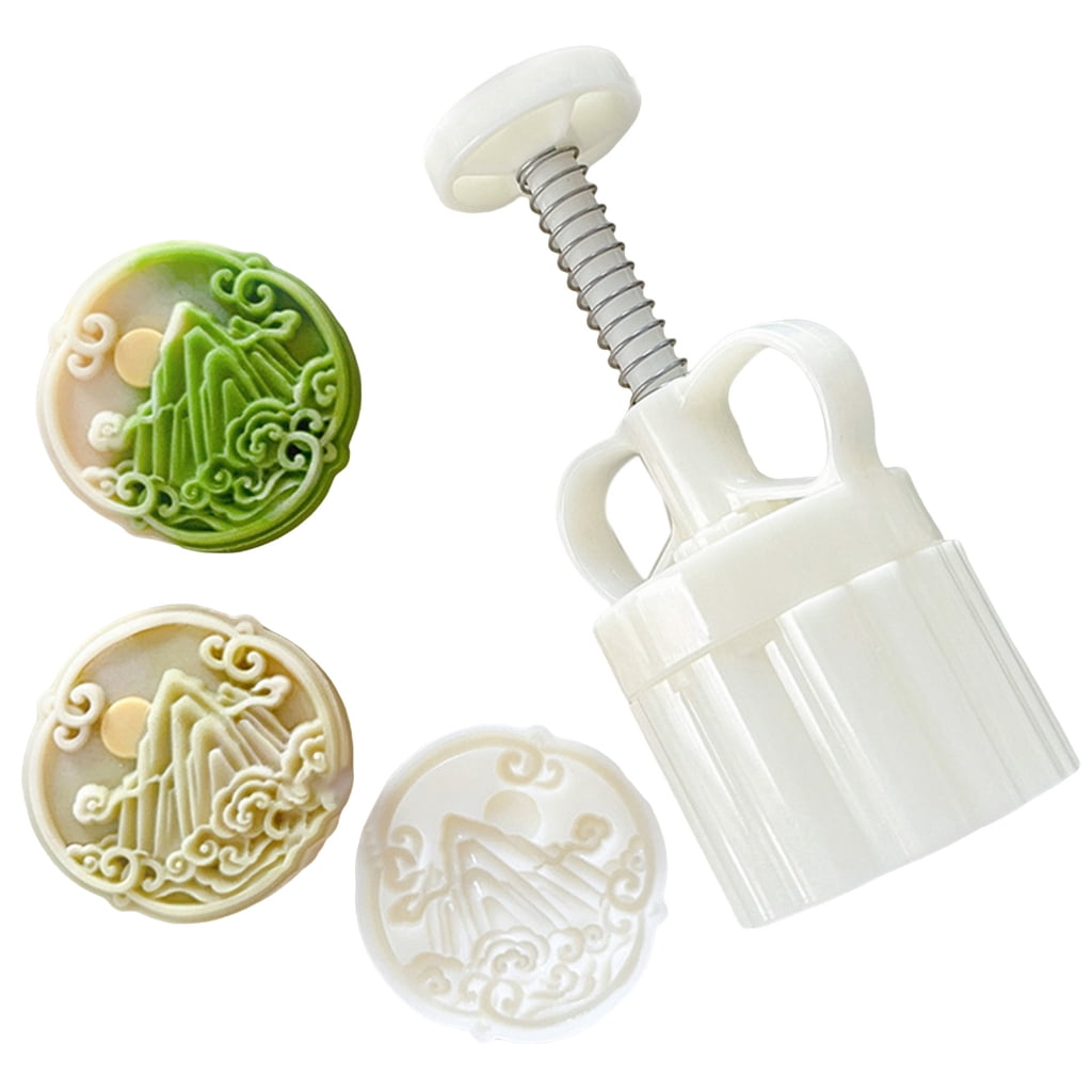 Easy to Use 75g Mooncakes Molding Tool with Landscape Designs for ...