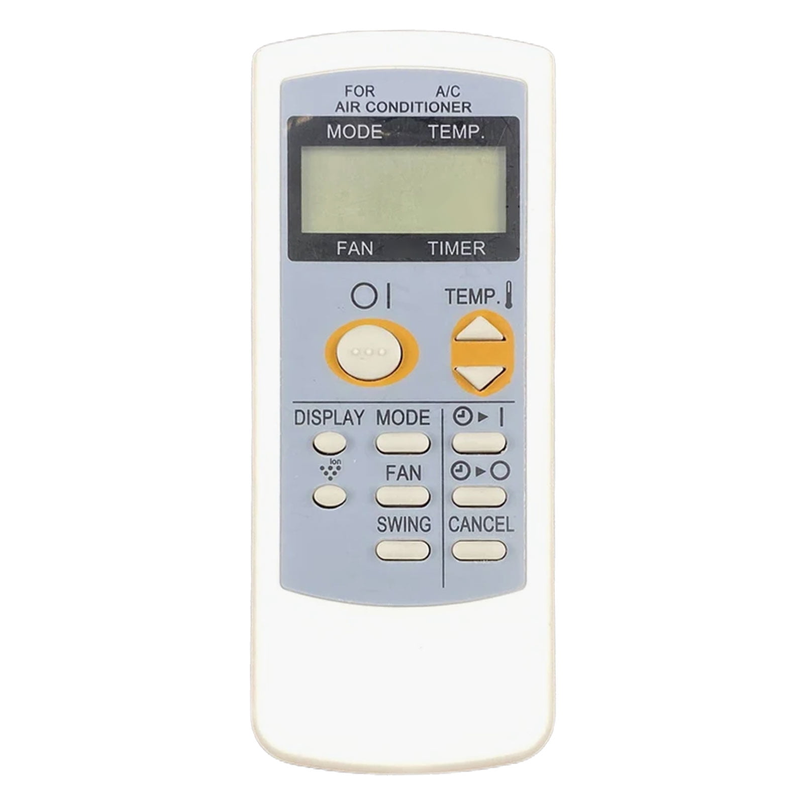 Easy to Use Air Conditioners Remote Control A589JB for Households Clear ...