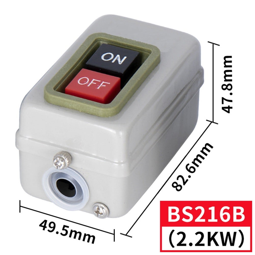 Easy to Use Copper Point Power Starter Switch for Machine Tools AC220V ...