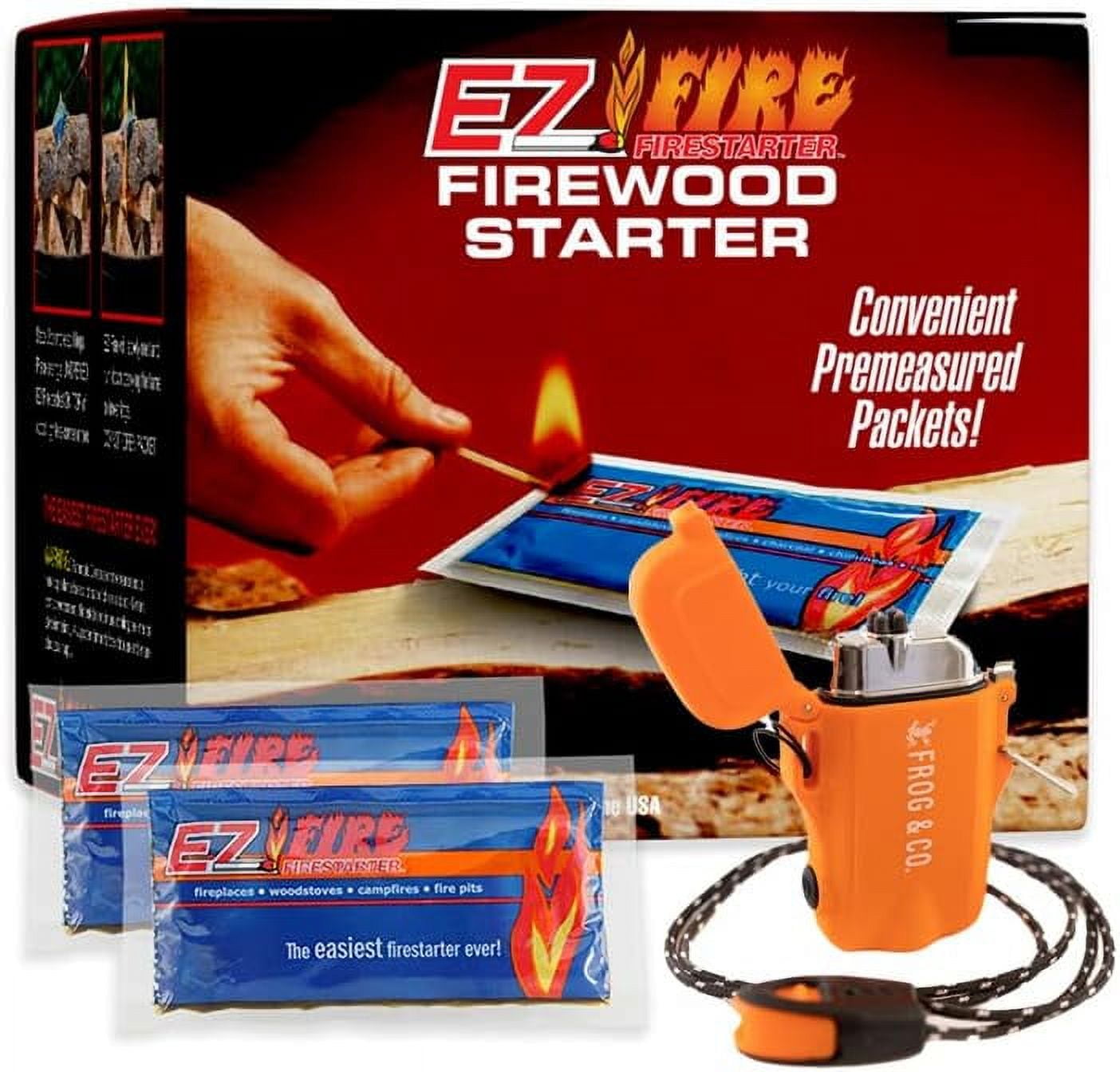 Easy-to-Use Fire Starter for Wood Stoves, Fireplaces, Campfires, and Bonfire – Waterproof ...