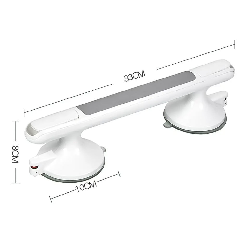 Easy to Use Suction Shower Grab Bar with Indicator for Improved Safety ...
