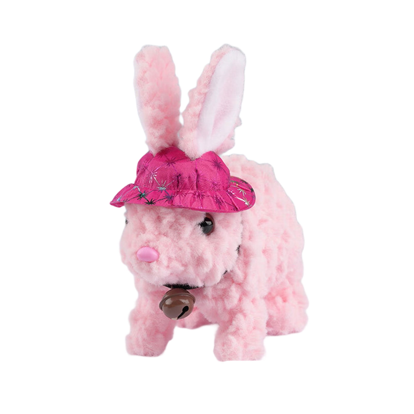 Easy to Use Walking Talking Electric Plush Rabbits for Toddler Portable ...