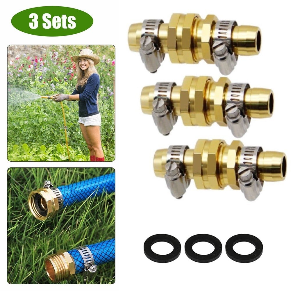 Easy to Use Water Hose Connector Kit 34in 58in Male Female Quick ...