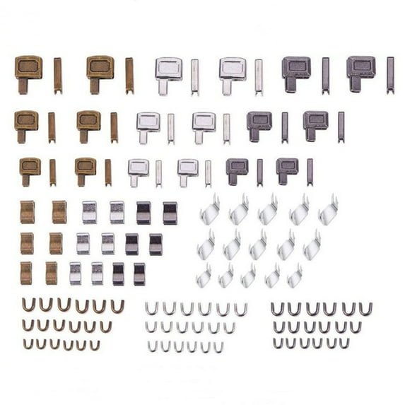Easy to Use Zippers Repair Set Insertion Pin Zippers Bottom Zippers ...