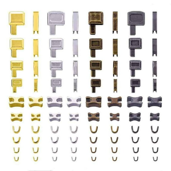 Easy to Use Zippers Repair Set Insertion Pin Zippers Bottom Zippers ...