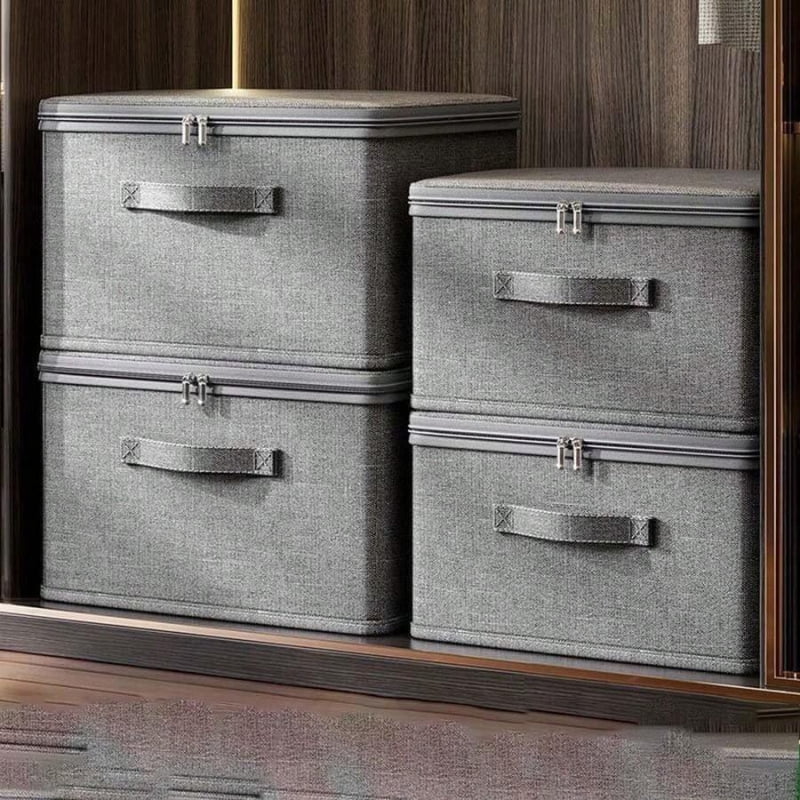 Easy to Use and Maintain 1pc Soft Cover Storage Box, Foldable Home ...