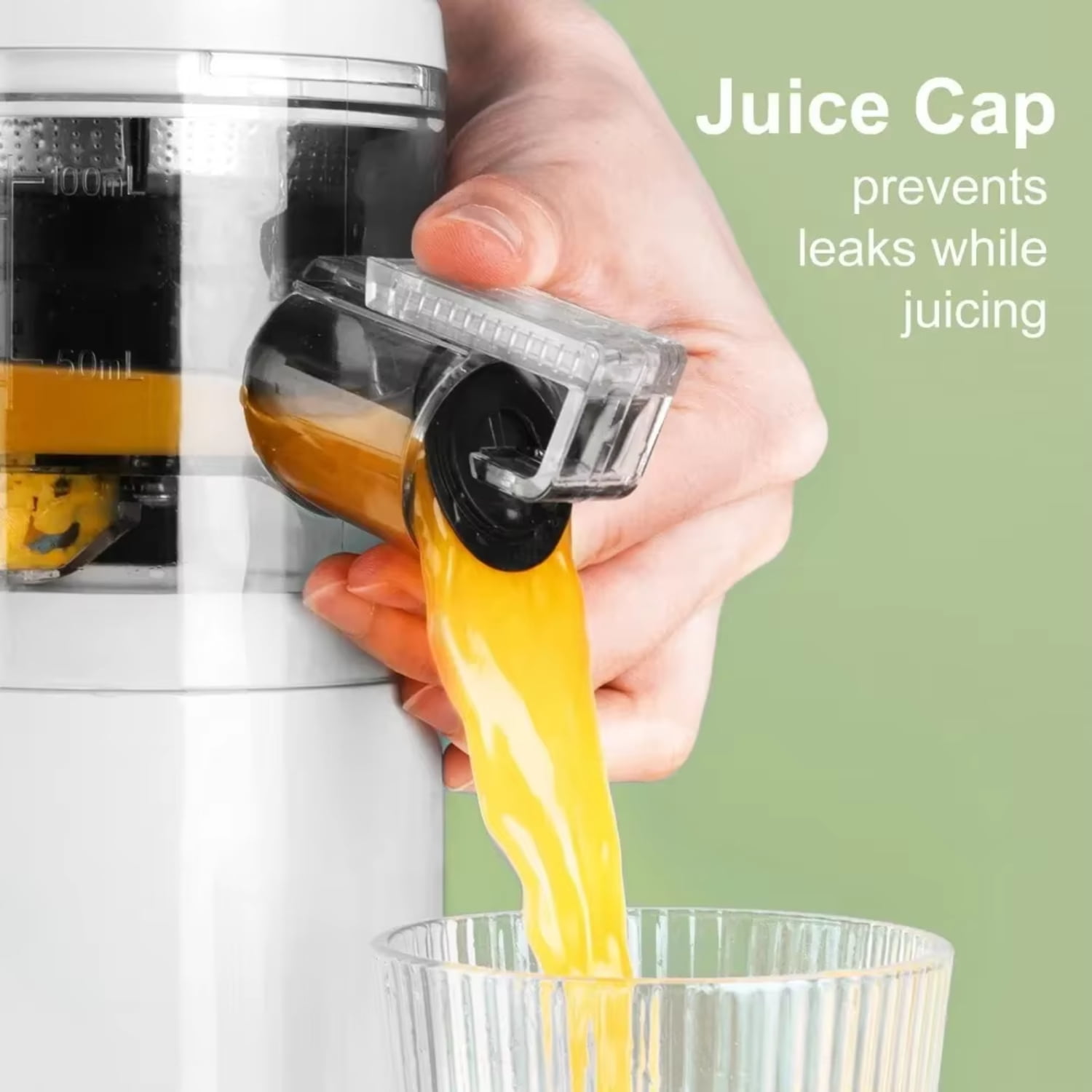 Easy to clean Slow Mini Juicer Extractor with quiet motor for High ...
