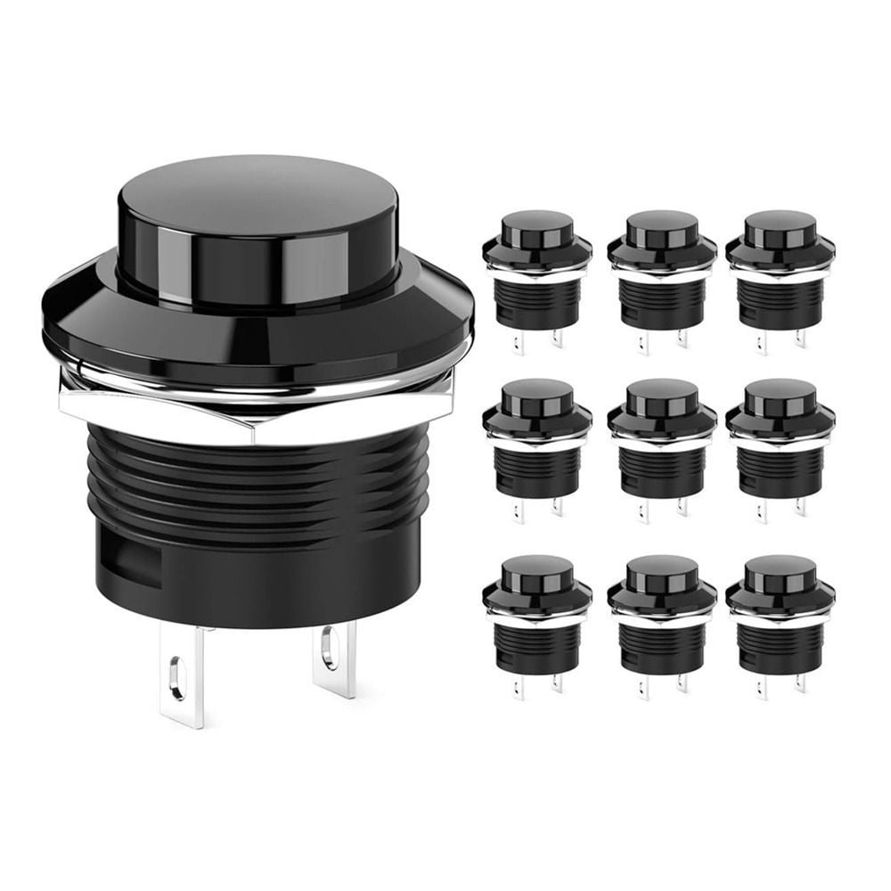 Easy to install Durable Balck Cap Off-ON AC 250V / 3A AC 125V /6A No ...