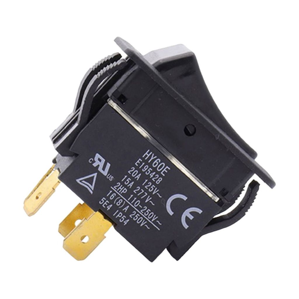 Easy to use HY60E 4 Pin Switches PVC Boat Type Switches Efficient Push ...