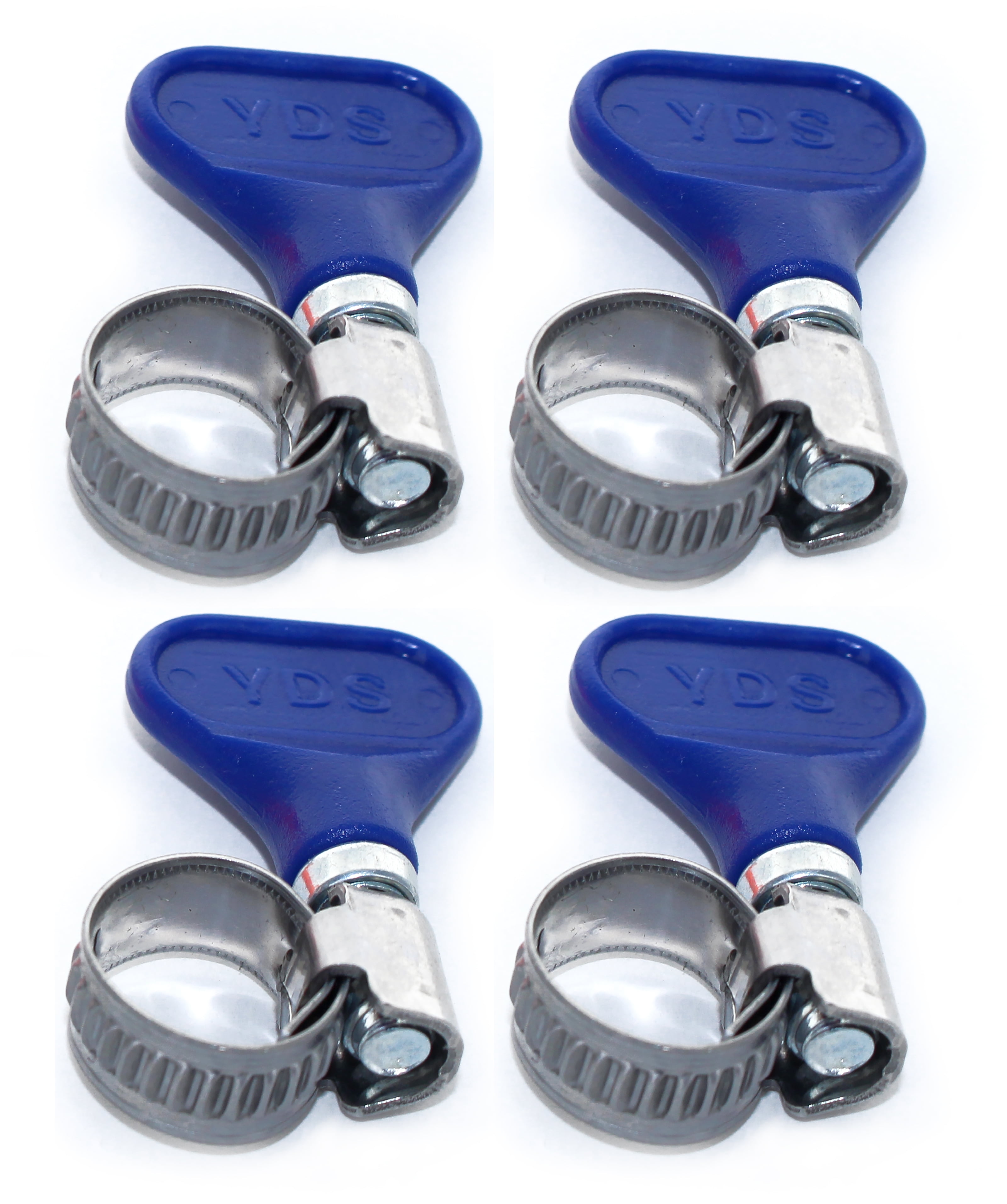 Easy turn hose clamp 1/2" set of 4 - Walmart.com