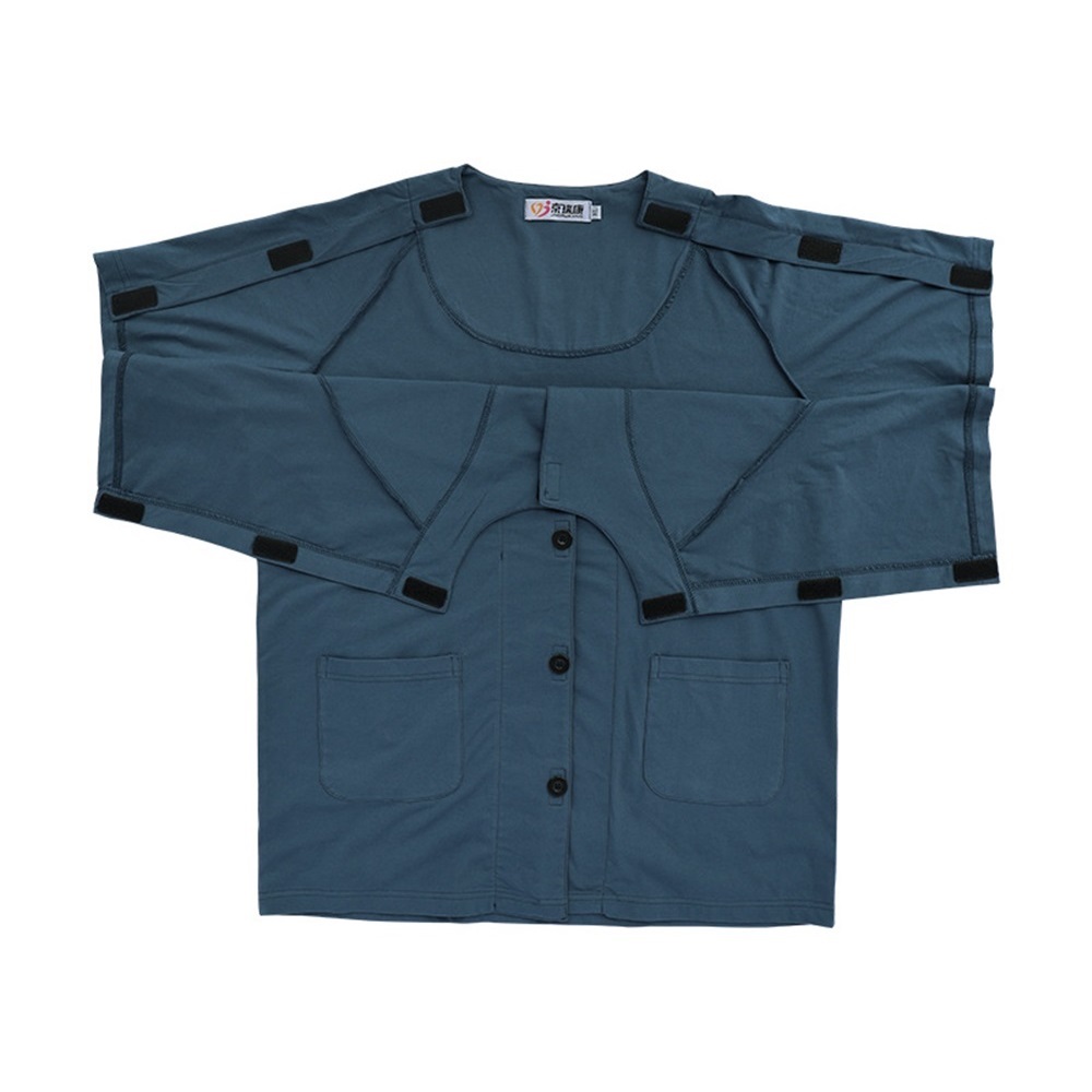 Easy to wear and take off fracture rehabilitation nursing clothes ...