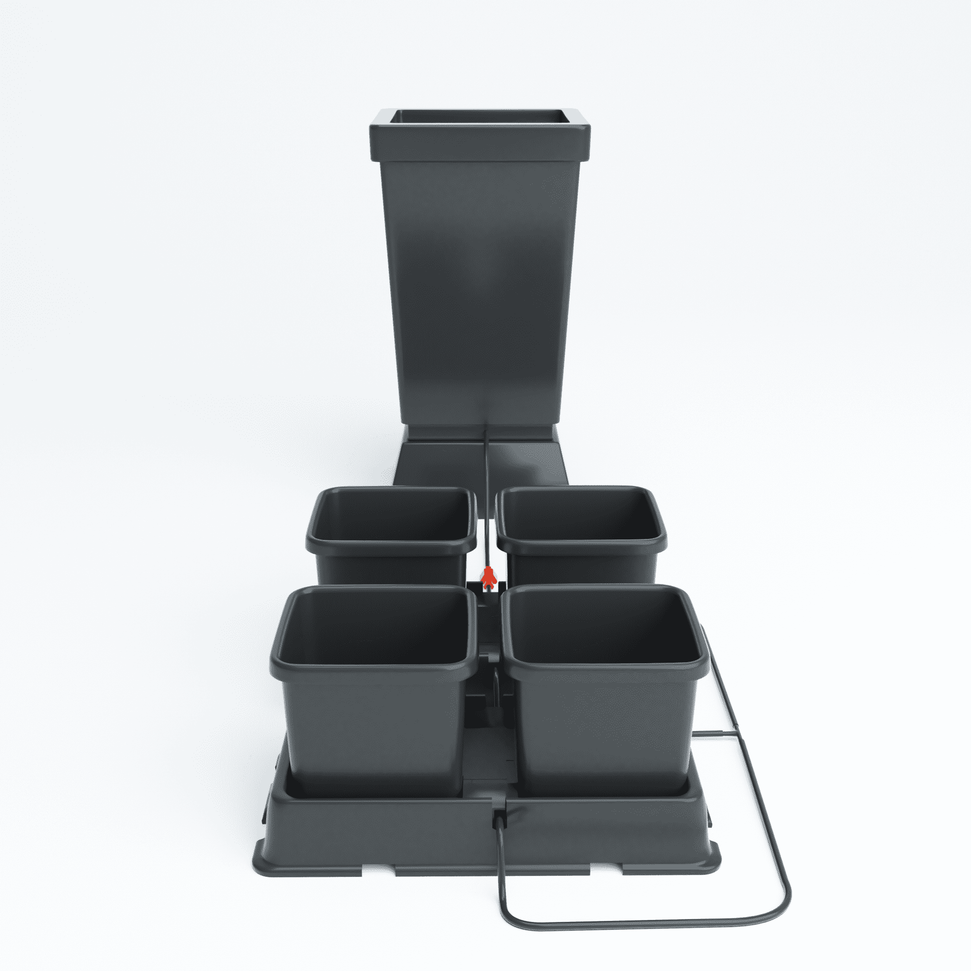 Easy2Grow Kit Duel Pot Trays 4 Pot System with 3.9 Gal Pot - Walmart.com