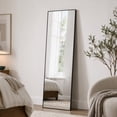 Easy4Home 58"x14" Rectangular Full Length Mirror Freestading Full Body ...