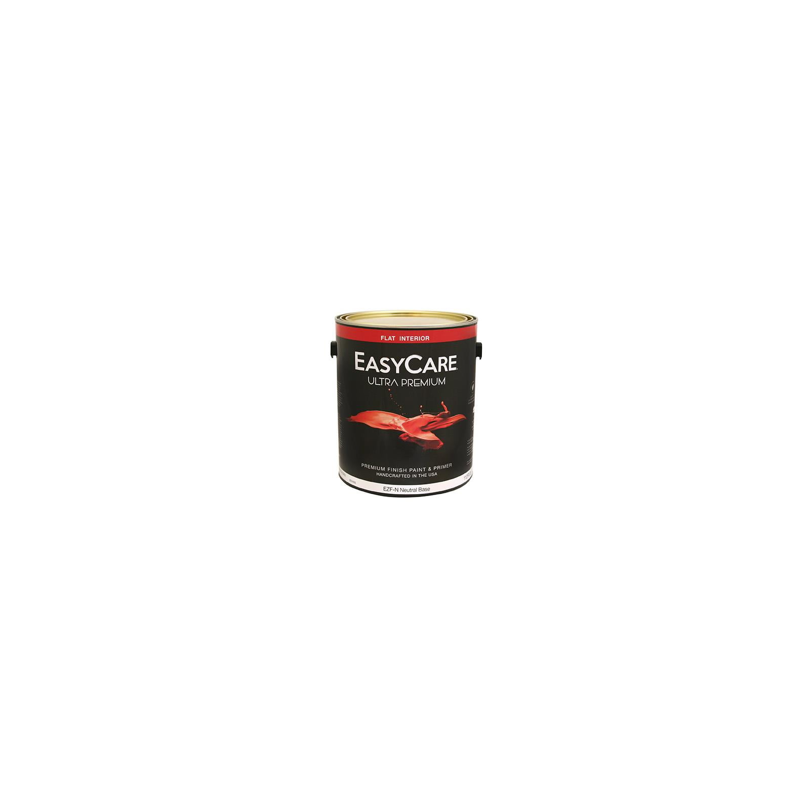 EasyCare EZFT-GL Ultra Premium Interior Latex Paint & Primer, Flat Tint ...