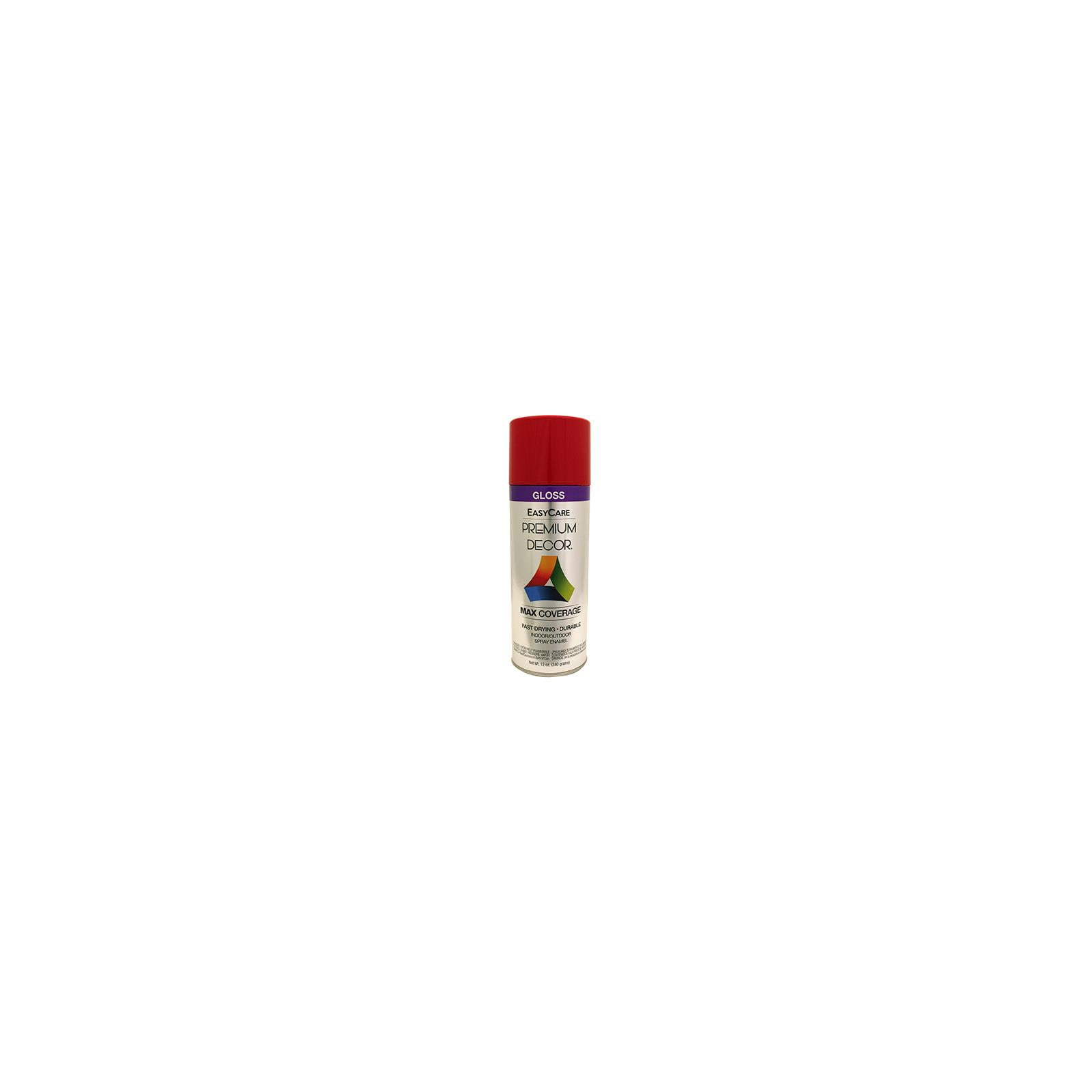 EasyCare PDS29-AER Premium Decor Spray Paint, Americana Red Gloss, 12 ...