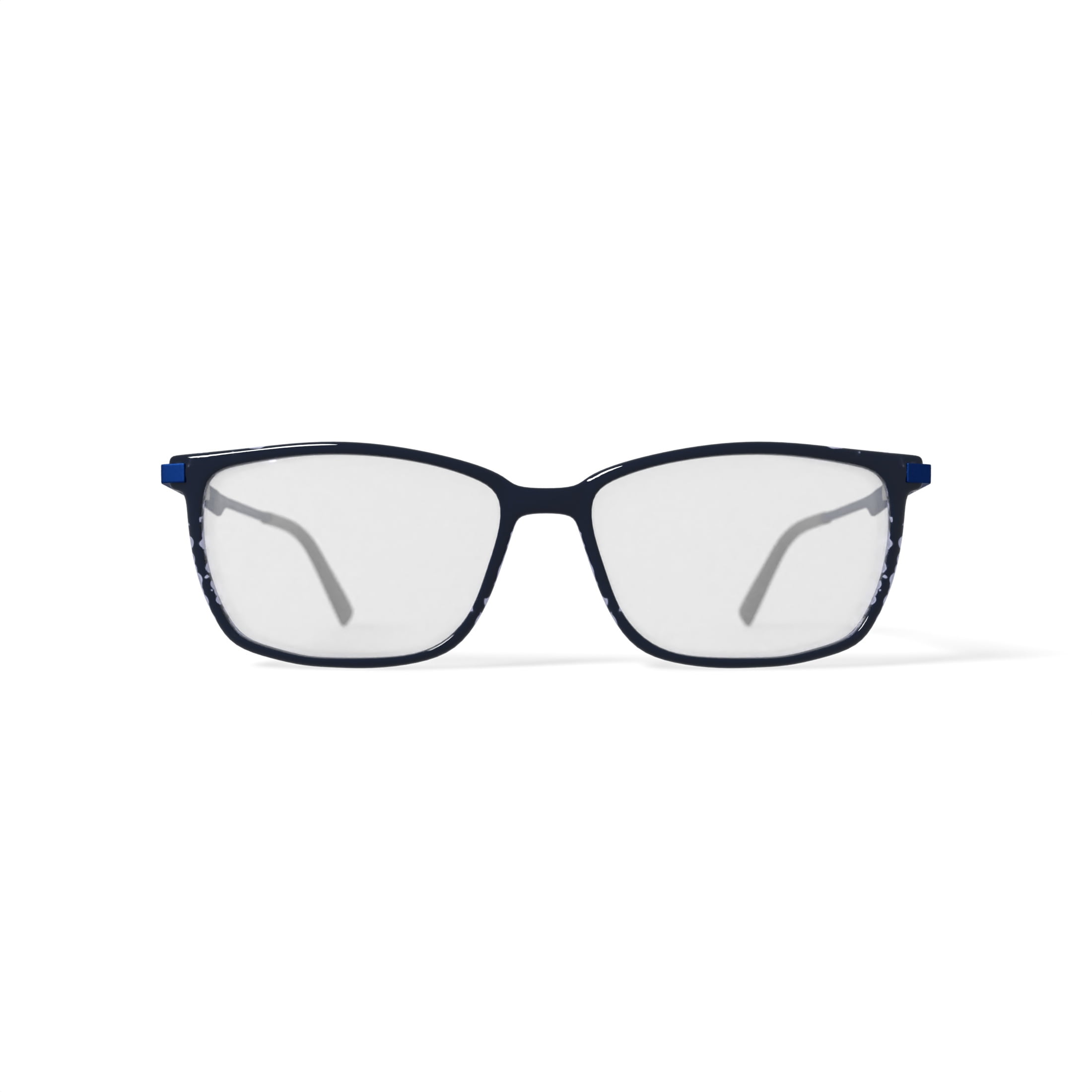 EasyClip Men's TK1196 Rectangular Prescription Eyeglasses with Case ...
