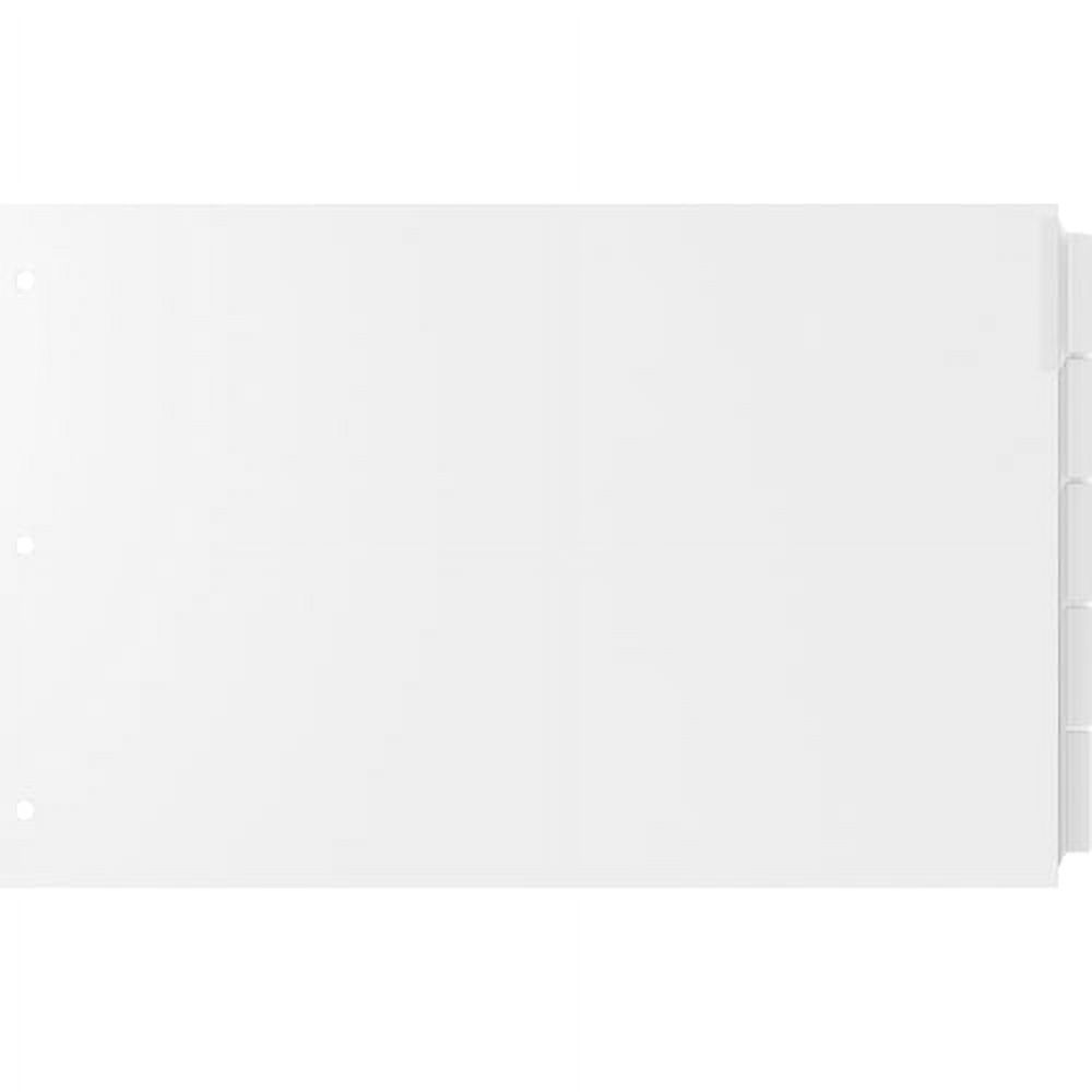 EasyFit Insertable 5-Tab Index Dividers - 5 x Divider(s) - 5 Tab(s)/Set ...