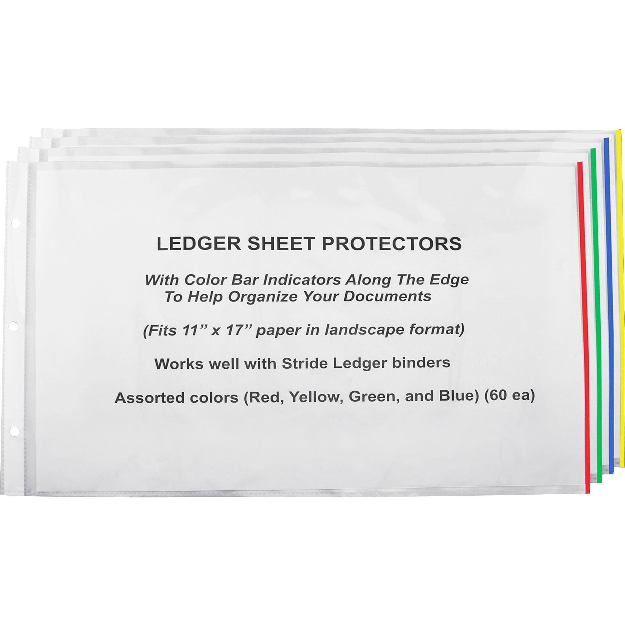 EasyFit, STW61400, Semi-clear Landscape Sheet Protectors, 60 / Box ...