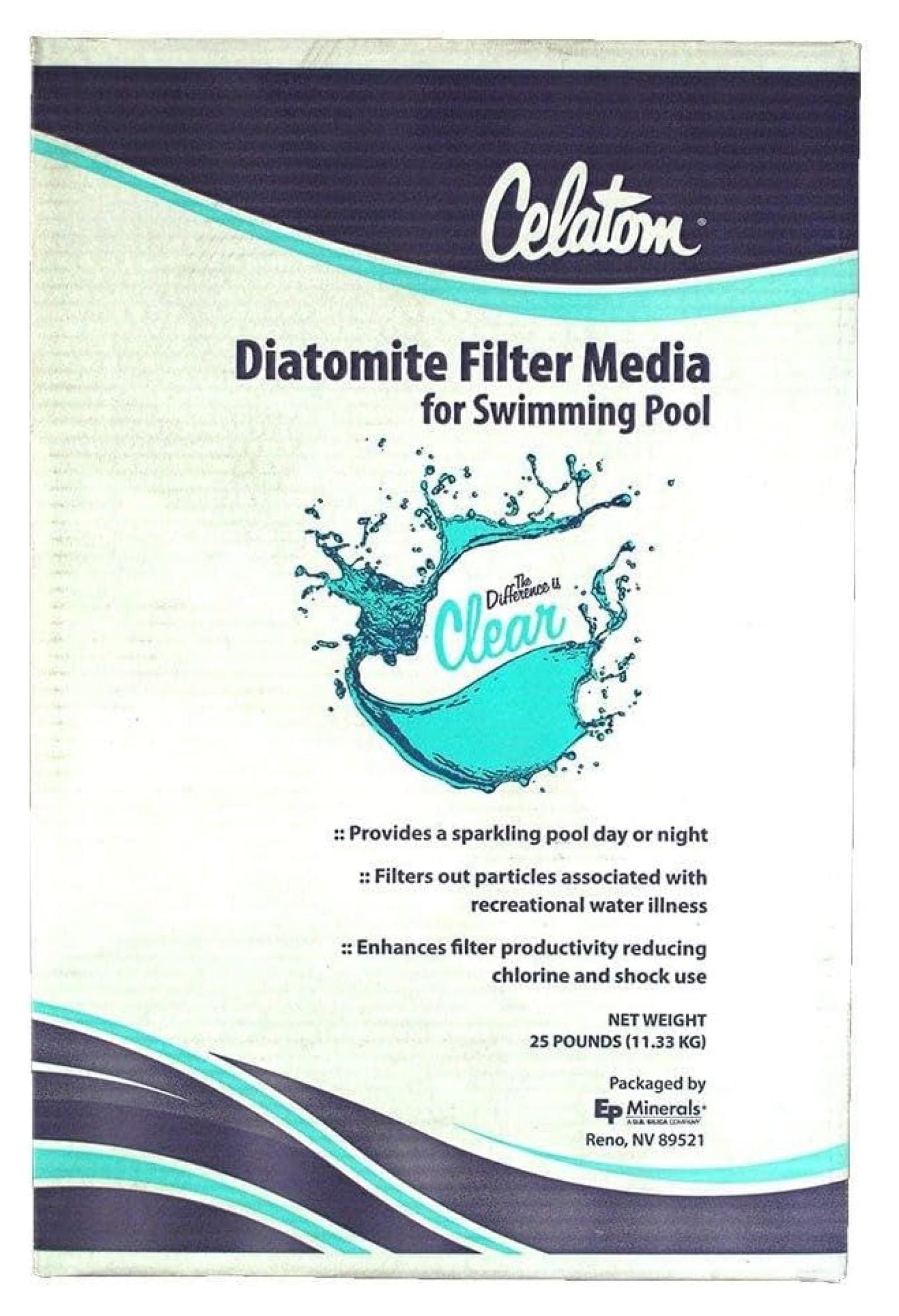 EasyGo Product Celatom DiatomaceousDE Pool Filter Aid – Swimming Pool ...