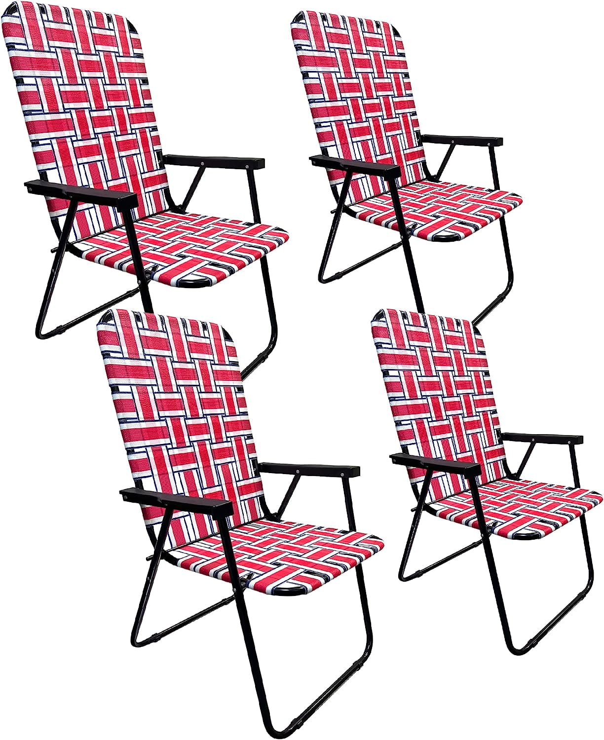 EasyGo Product Portable Patio Retro Style High Back Design Outdoor ...