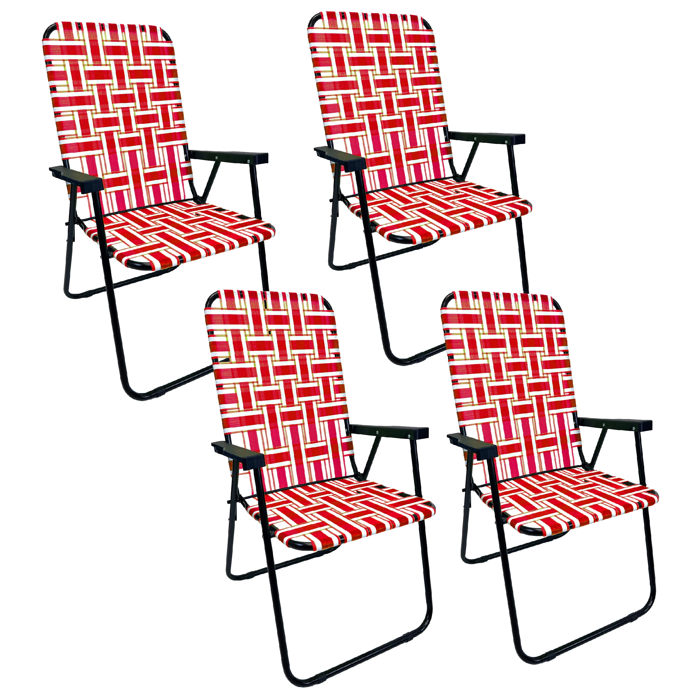 EasyGo Product Portable – Retro Style High Back Design – Outdoor Webbed ...