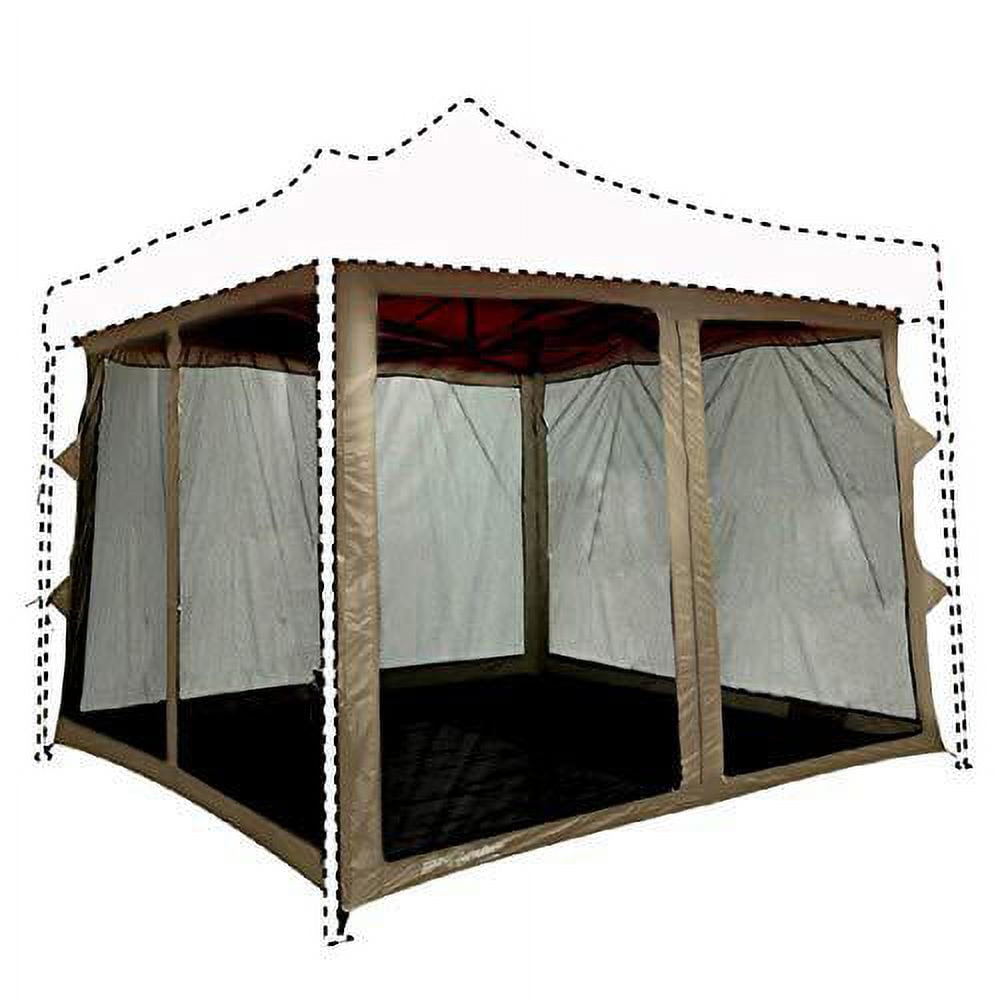 EasyGo Products 10' x 10' Screen Houses, Brown - Walmart.com
