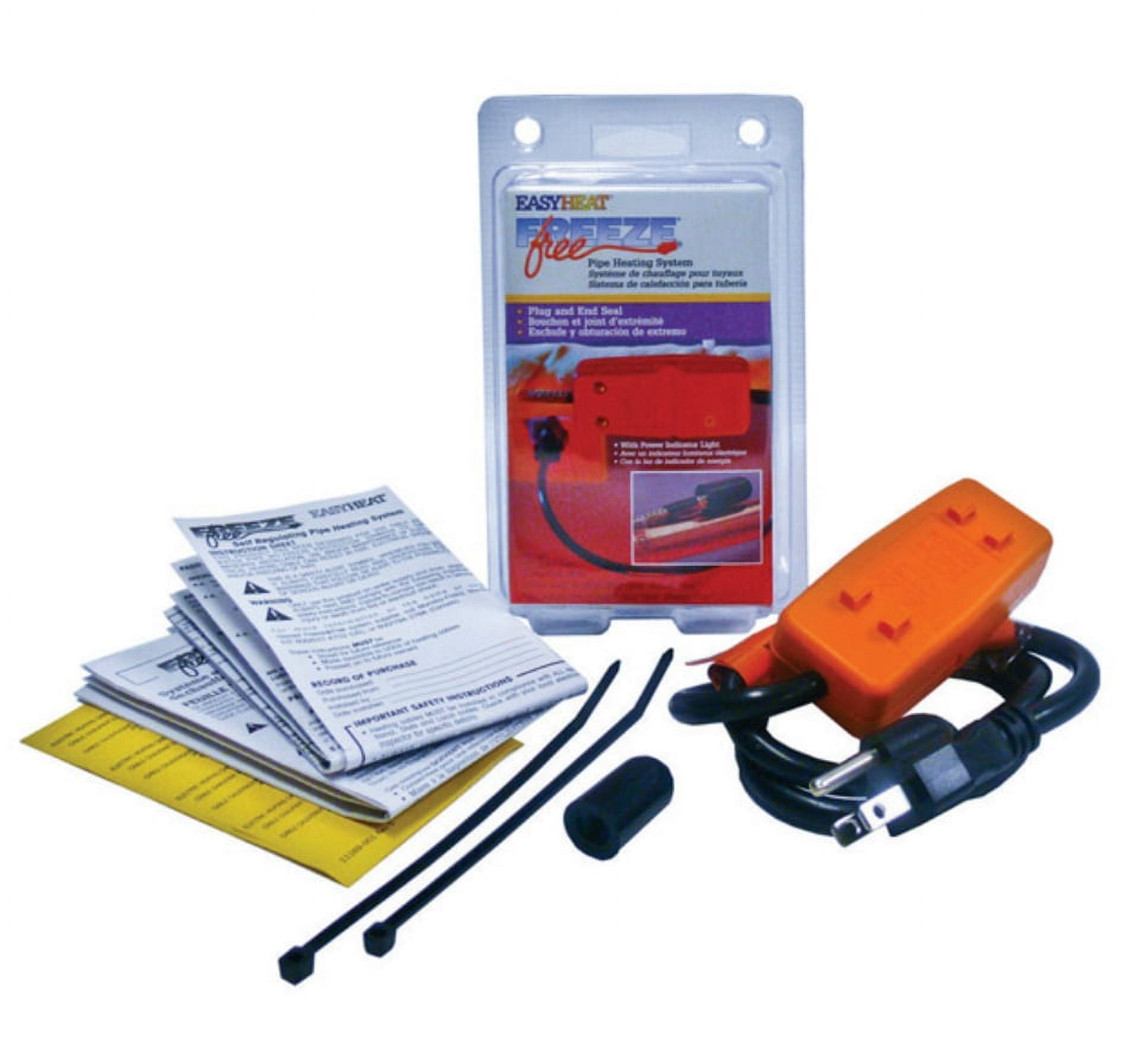 EasyHeat 10802 Plug and End Seal Connection Kit - Walmart.com