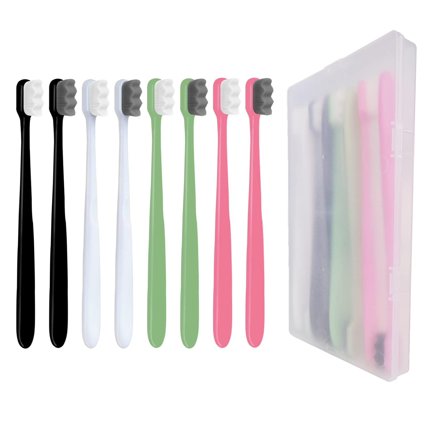 EasyHonor Extra Soft Toothbrush TSF6 for Sensitive Gums, Micro Fur ...