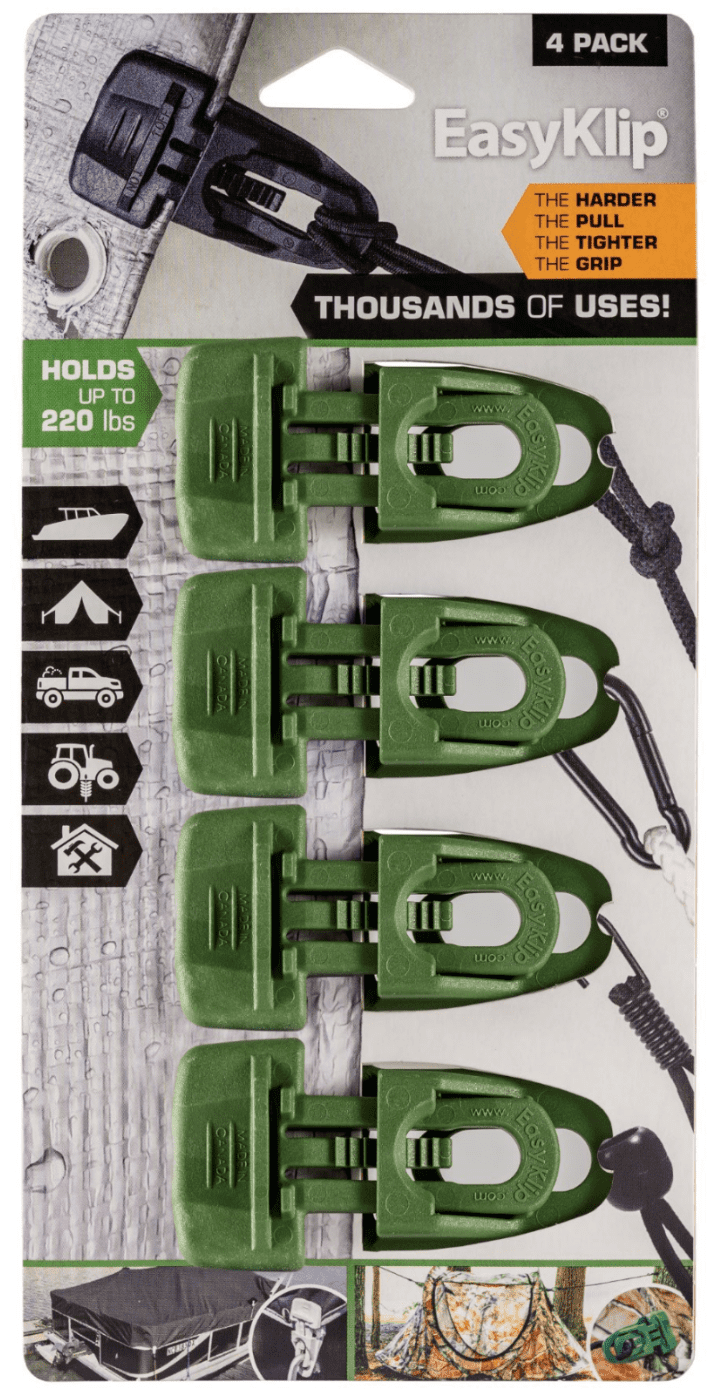EasyKlip 4103 Midi Tarp Clip, Green - Walmart.com