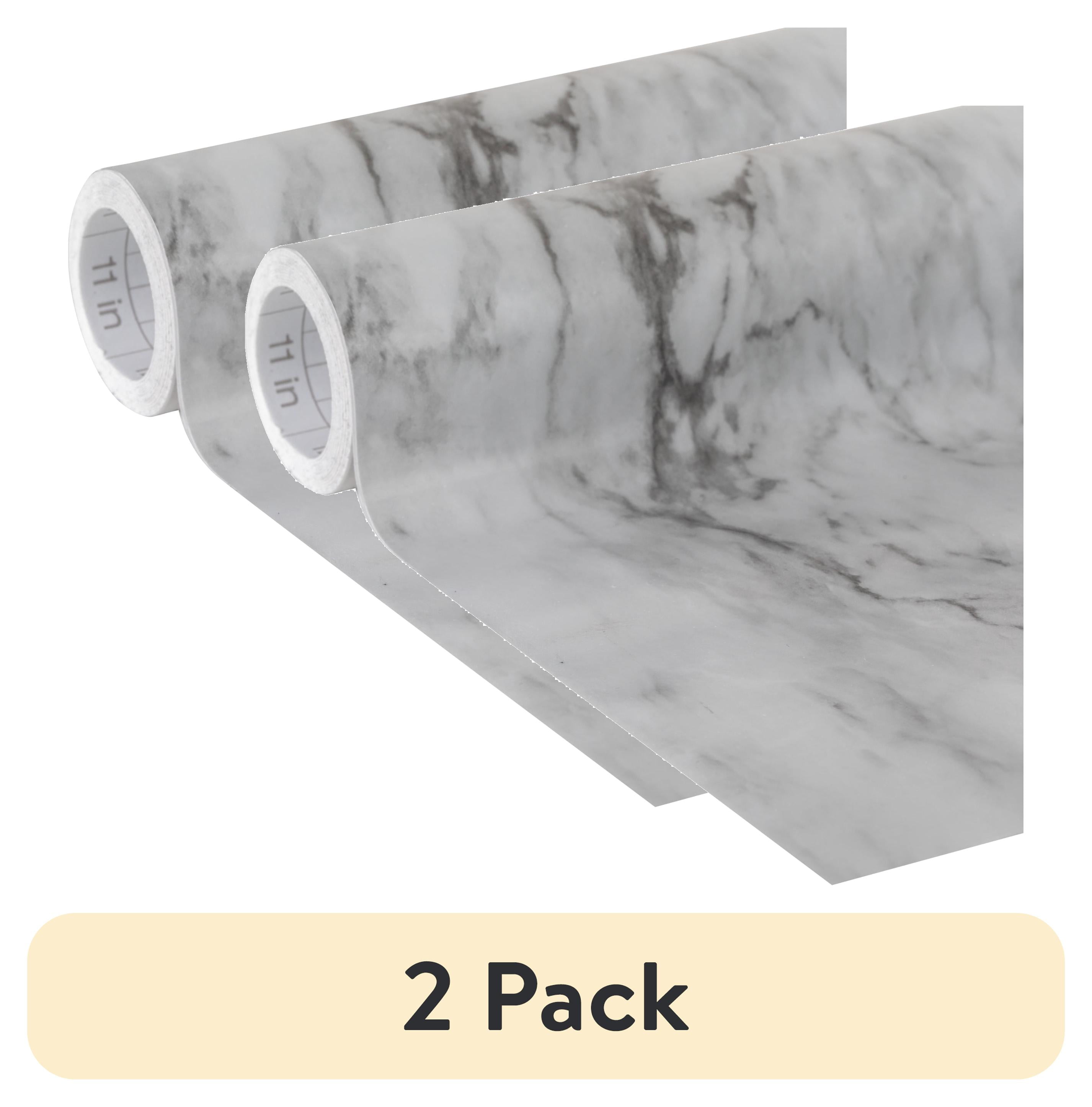 (2 pack) EasyLiner Brand Contact Paper Adhesive Shelf Liner, Gray ...