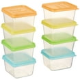 EasyLunchboxes Set of 8 Leak-Resistant Mini Dippers Small Dip ...