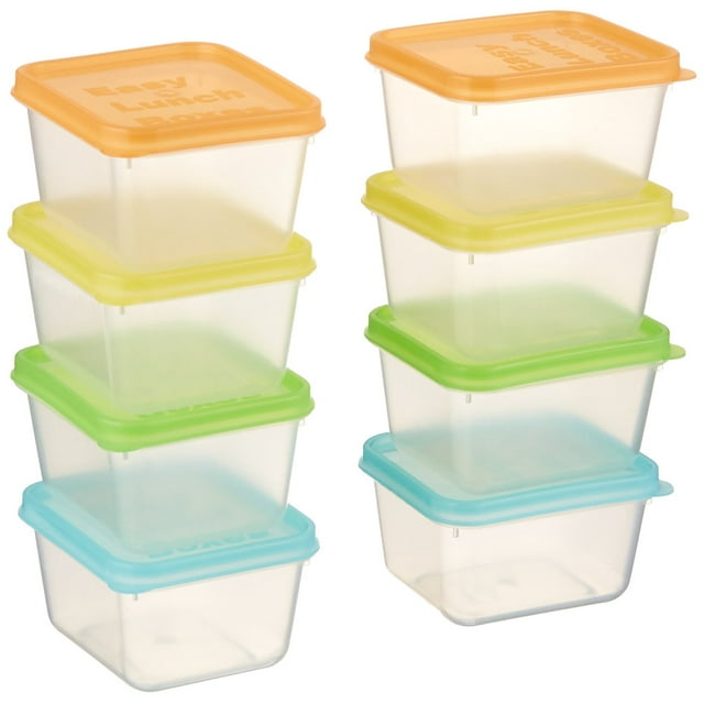 EasyLunchboxes Set of 8 Leak-Resistant Mini Dippers Small Dip ...