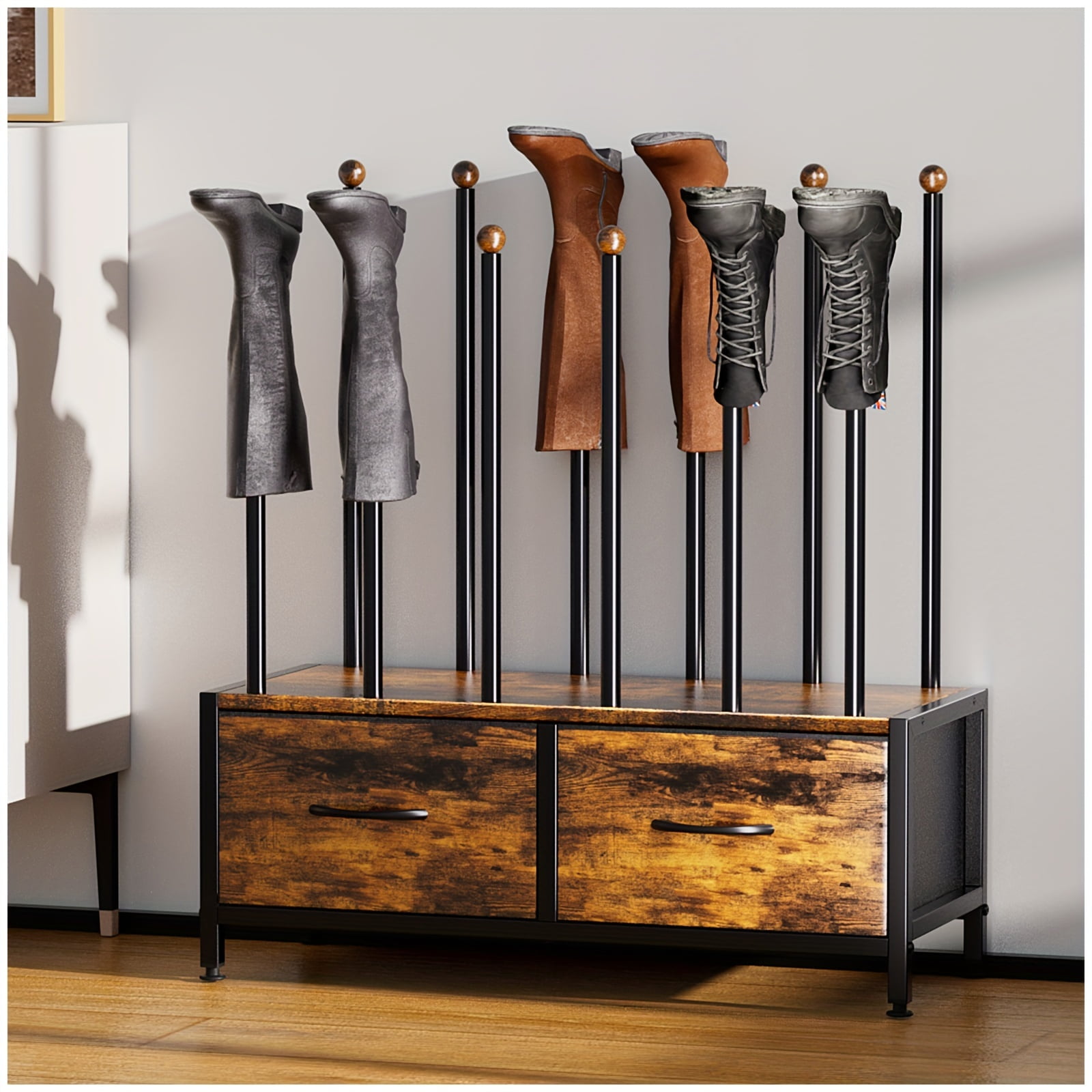 EasyPAG Boot Rack, Boot Rack Organizer Tall Boots, Boot Organizer with ...