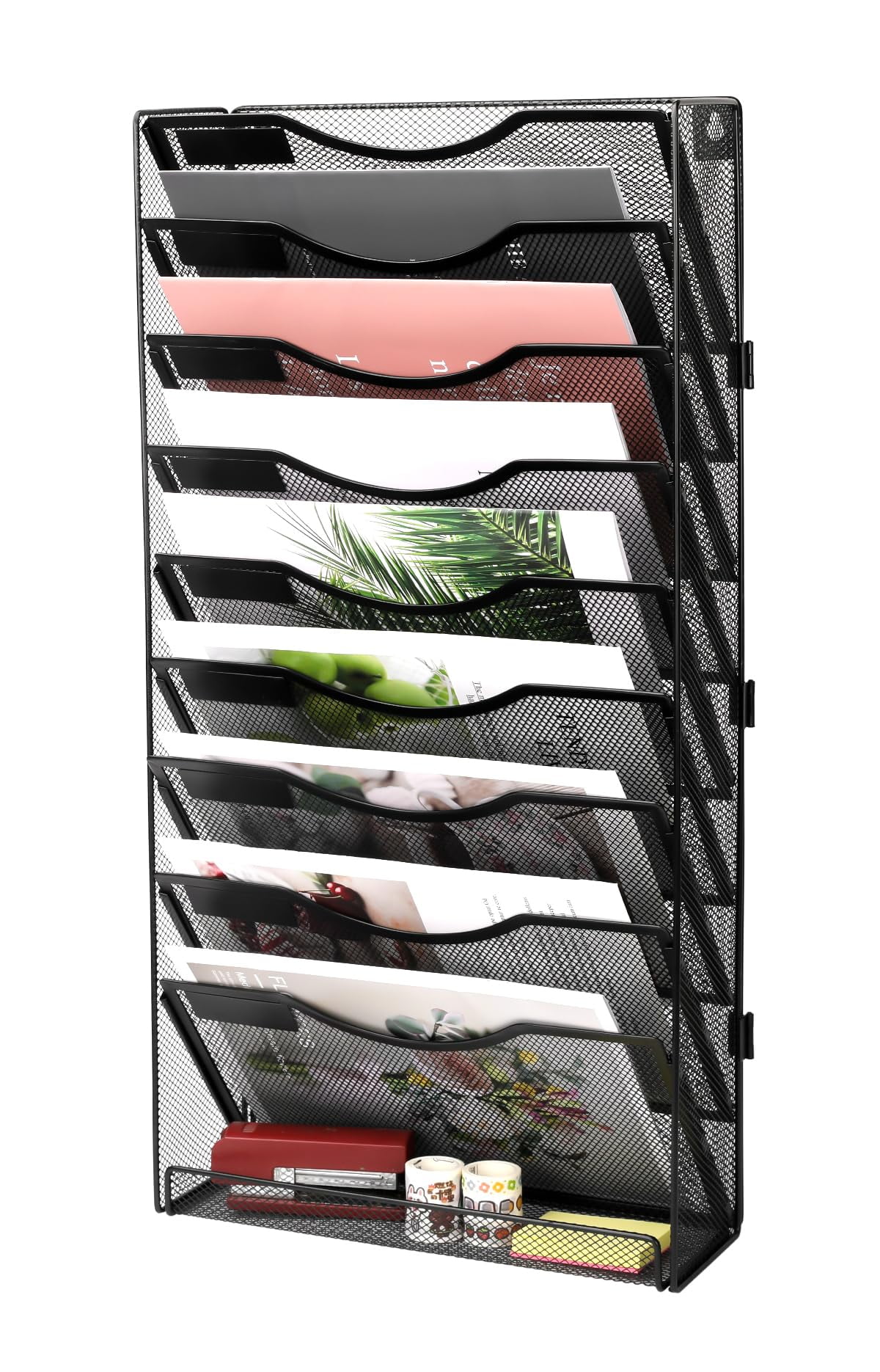 EasyPAG Office Supplies Wall File Organizer 10 Tier Assembly Vertical ...