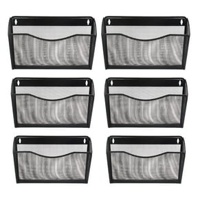 EasyPAG Office Wall Organizer Hanging Wall File Holder 5 Tier Assembly ...