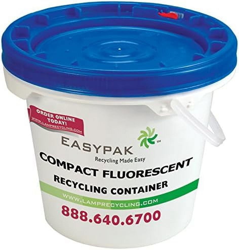 EasyPak™ Mini CFL Recycling Container - Walmart.com