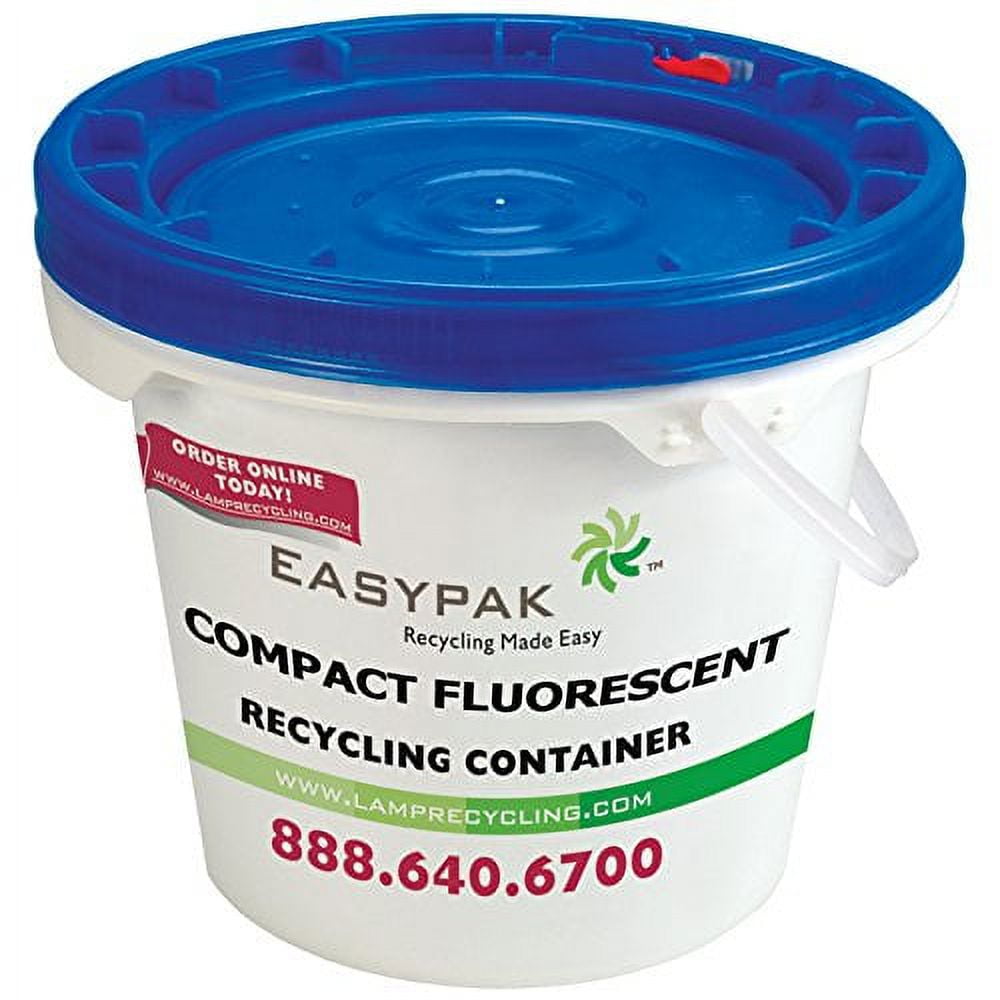 EasyPak™ Mini CFL Recycling Container - Walmart.com